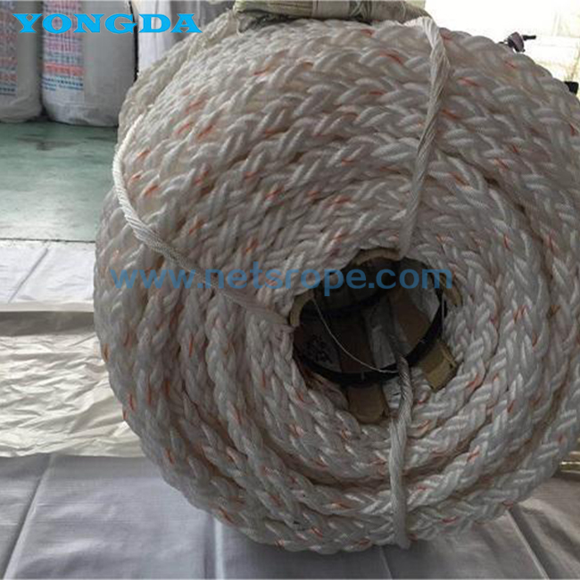 ISO10556:2009[E] 8-Strand Braided Polyester And Polyolefin Dual Fibre Rope