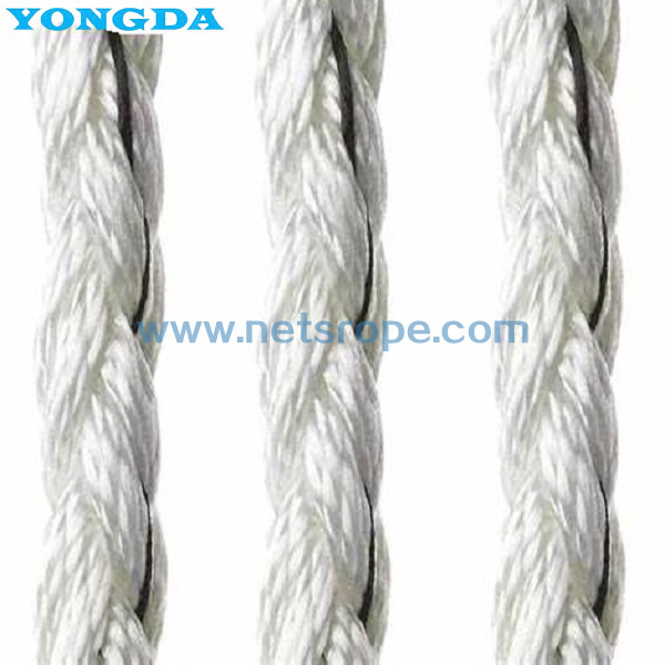 6 Strand Nylon Composite Fibre Rope High Strength 24mm
