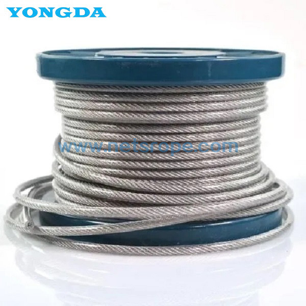 6 X 7 Galvanized Steel Wire Ropes 16mm For Highway Median And Shoulder ...